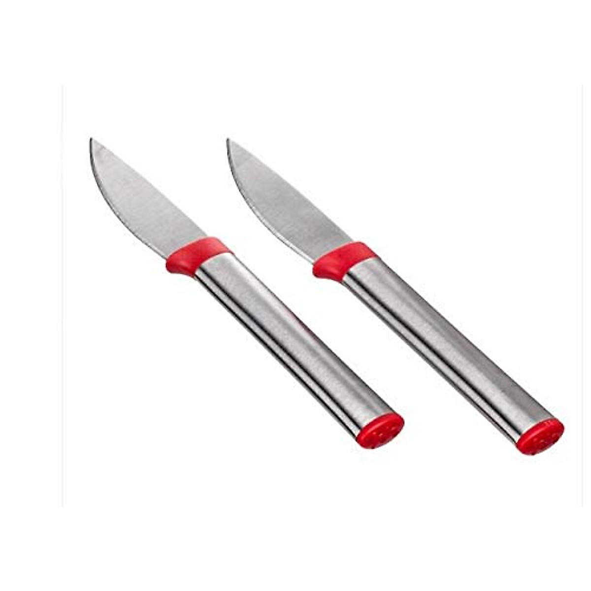 Joie Paring Knives Bundle with Joie Stainless Steel Flex Paring Knives (Assorted Colors)