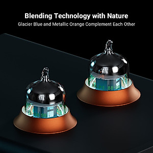 Fosi Audio P3 Tube Preamp Headphone Amplifier Home Audio Preamplifier Mini Vacuum Pre Amp Receiver with Bluetooth aptX LL HD Bass Treble Tone Controls for HiFi Stereo Active Speakers with RCA AUX Jack