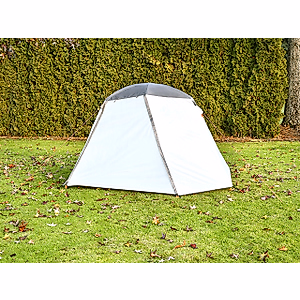 Timber Ridge 2 Person Quick Setup Full Fly Cot Tent, Tan, 80"X50"X47" (WF-7447)