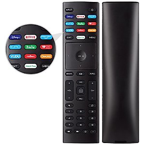 Universal Remote Control Replacement for All Vizio P-Series M-Series V-Series D-Series Smartcast Series LED LCD UHD OLED Smart TV with Shortcut Buttons Disney, Netflix, Prime Video, Hulu and More