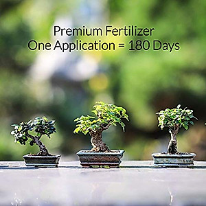 Leaves and Soul Bonsai Fertilizer Pellets |18-6-8 Slow Release Pellets for Seedlings, Mature Plants, All Tree Types | Multi-Purpose Blend & Gardening Supplies, No Fillers | 5.2 oz Resealable Packaging