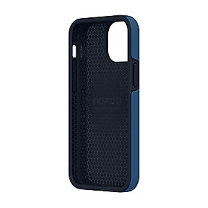 Incipio Duo Case Compatible with Apple iPhone 13 Mini [3.6 m Dropproof I MagSafe & Qi Wireless Charging Compatible I Extremely Robust Mobile Phone Case I Shock-Absorbing Case I Hybrid] Blue