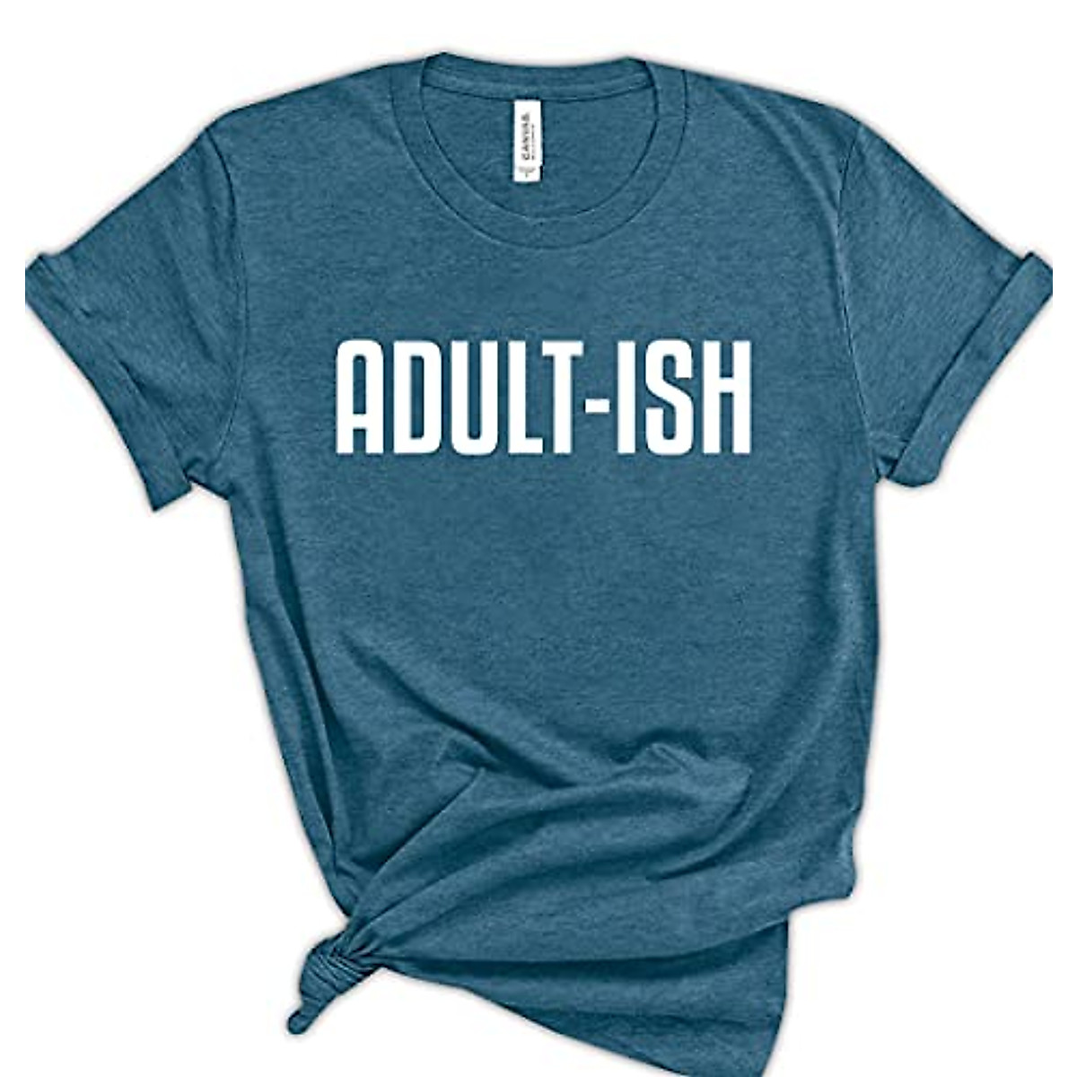 Adult-Ish T-Shirts Gift Ideas 18th Birthday Gifts for Girl and Boy Funny 18 Years Old T-Shirts Comfy Tees for Summer Funny 18th Age Shirt Funny Adult Shirts