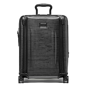 TUMI - Tegra-Lite Continental Front Pocket Expandable 4 Wheeled Carry-On - Hard Shell Suitcase for Travel - With USB-C Port - Black/Graphite