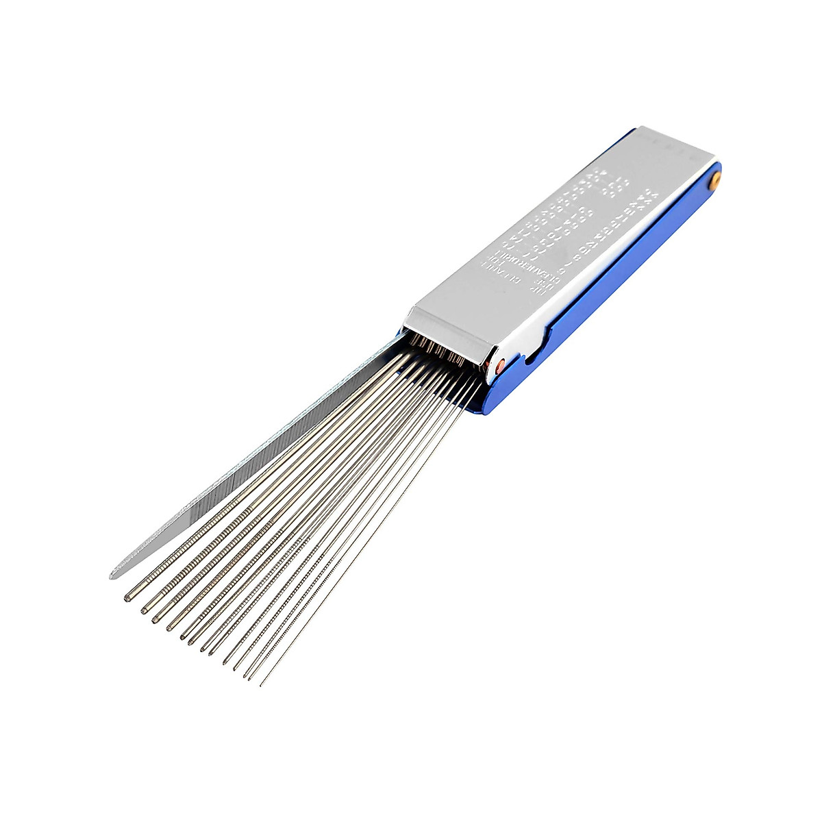 Metallor Guitar Nut Slotting Files Saw Rods Filing Tools Long Shaft Tip Cleaner Files Bridge Slot Filing Luthier Tools.