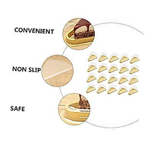 OATIPHO 50pcs Sandwich Box Mini Cake Boxes Cake Plastic Container Clear Container Bakery Box Moon Cake Packing Box Cheesecake Boxes Disposable Cake Boxes Packing Cake Boxes Blister Dessert