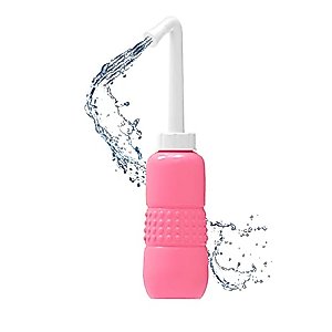 Handheld Portable Bidet 450ml,ToSSme Personal Bidet Handheld Sprayer,Pregnant Women Cleansing,Postpartum Clean,Travel Bidet with Dust Cap