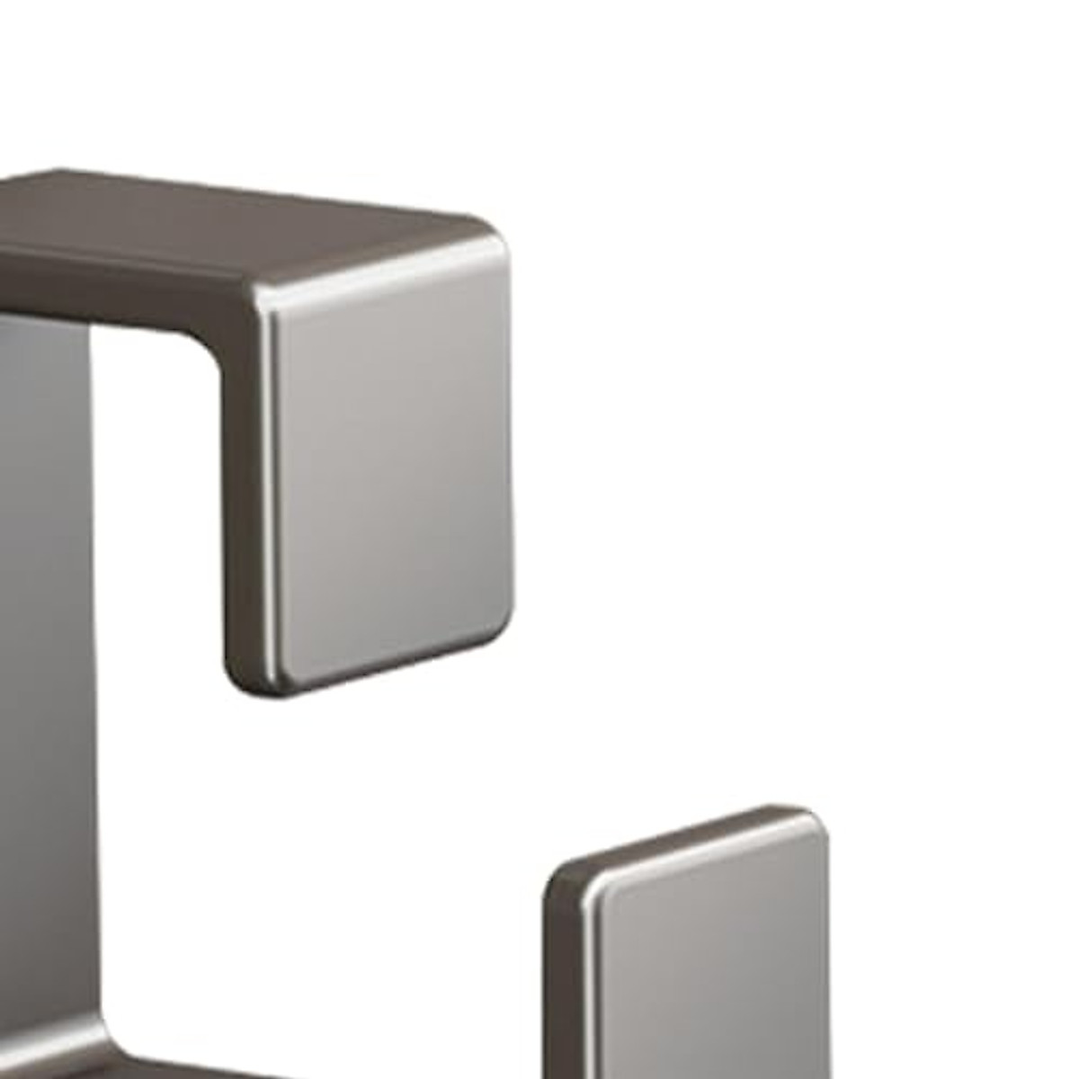 JISADER 3 Pieces Basin Storage Rack Washbasin Stand Bath Towel Kitchen Storage Rack Holder Shower Washbasin Hook Washbasin Rack, Grey