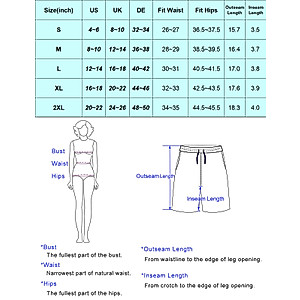 Maacie Women Maternity Layered Fast Drying Yoga Shorts with Liner Inner Pocket Hydrangea Blue