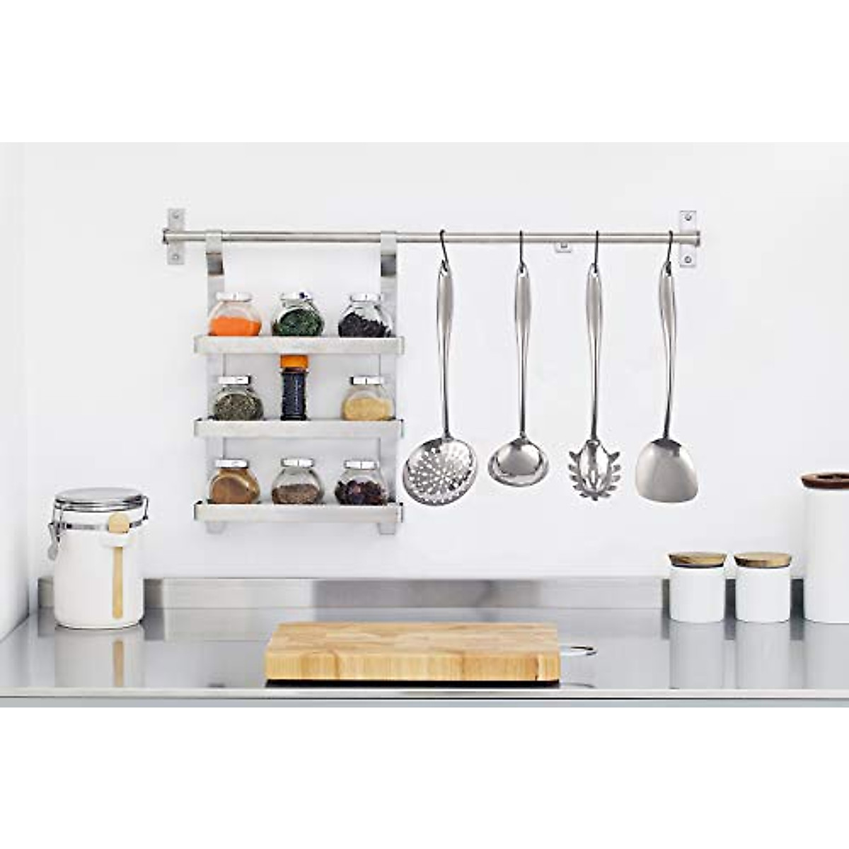 Stainless Steel Spatula - Dishwasher Safe Metal Turner for Cooking, Grilling - 15 3/8 Inch Long