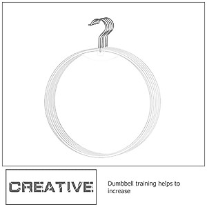 jojofuny 10pcs Plastic Round Circle Loop Hanger Thong Underwears Display Ring Hangers Hook Bikini Swimwear Lingerie Brief Display Hoop Rack Hangers Holder