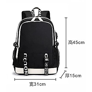 TTBRAND Joyee Hot Game Genshin Impact Cosplay Backpack with USB Charging Port for Teen. (Klee)
