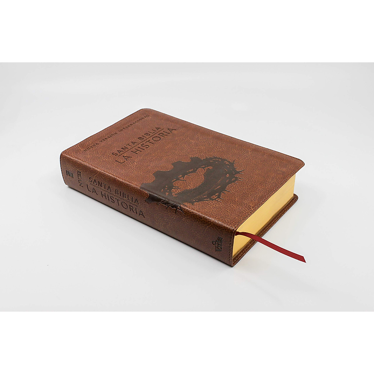 Personalized Bible Custom Text Your Name Santa Biblia La Historia NVI (Spanish Edition) Custom Made Gift for Baptisms Christenings Birthdays Celebrations Holidays