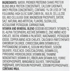 Premier Protein, 30g Shakes Bananas and Cream, 44 Fl Oz, Pack of 4