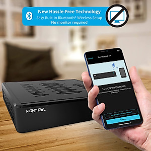 Night Owl 8 Channel Wired 4K UHD Bluetooth Home Security DVR with 1TB Hard Drive (Add up to 8 Cameras)