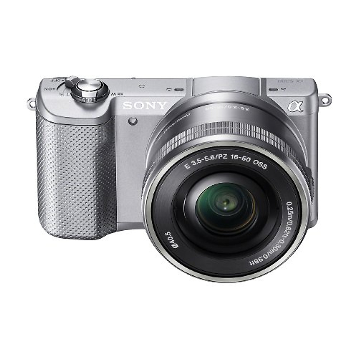 Sony Alpha a5000 Mirrorless Digital Camera with 16-50mm OSS Lens (Silver)