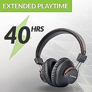 Avantree HT4189 40Hrs Wireless Headphones Set for TV Watching with Bluetooth Transmitter (Digital Optical AUX RCA), No Delay, Dual Link Support, High Volume Over Ear Headset for Seniors, Long Range