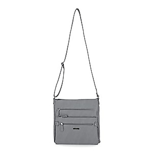 MultiSac Lorraine Women's Crossbody Bag, Slate