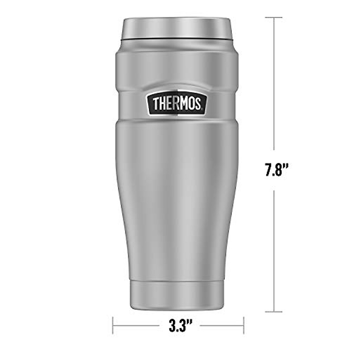THERMOS Harry Potter Death Eater Mark STAINLESS KING Stainless Steel Travel Tumbler, Vacuum insulated & Double Wall, 16oz
