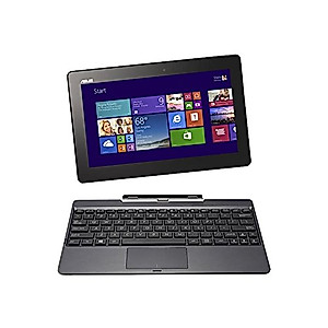 Asus Transformer Book T100TA-C2-EDU 10.1-Inch 64GB Touchscreen Laptop with Keyboard | Windows 8.1 Pro Eligible to Upgrade to Win10 (Renewed)