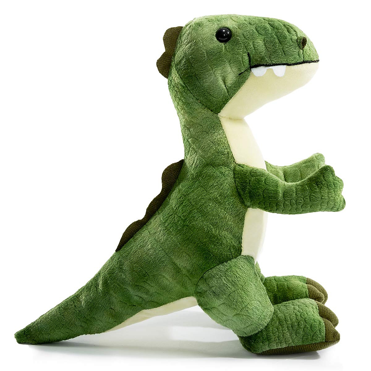 HollyHOME Plush T-Rex Dinosaur Baby Stuffed Animal Toy Kids Gift Green 10"