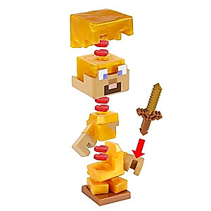 Treasure X Minecraft Sand & Sea. Overworld Minecraft Character. Mine, Discover & Craft with 10 Levels of Adventure & 12 Mine & Craft Characters to Collect. 2 Pack