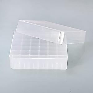 LABALPHA Polycarbonate Freezer Boxes, 6 × 6 Array, 36 Place, for 5ml Cryostorage Tubes, 1Pcs