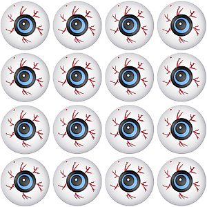 Boao 20 Pieces Halloween Eyeballs Plastic Scary Eyeballs Halloween Skeleton Eyeballs Horror Props for Halloween Party Decorations