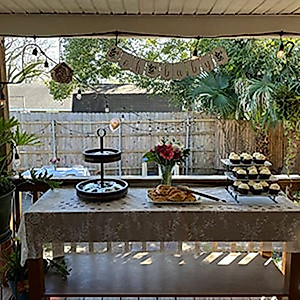 Oh Baby Greenery Banner,Baby Shower Decor,Party Garland,Mini Banner