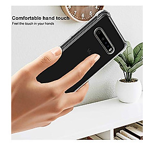 Starhemei Compatible for LG V60 ThinQ Case, Soft TPU Shock Absorption Flexible Gasbag Protection Case Cover for LG V60 ThinQ (Clear)