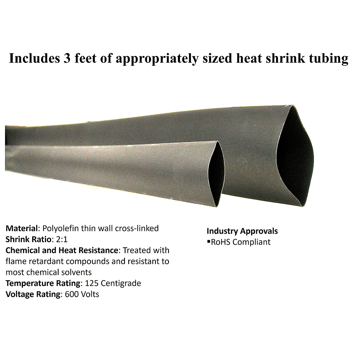 WindyNation WNI 2 AWG 2 Gauge 20 Feet Black + 20 Feet Red Battery Welding Pure Copper Ultra Flexible Cable + 5pcs of 5/16" & 5pcs 3/8" Copper Cable Lug Terminal Connectors + 3 Feet Heat Shrink Tubing