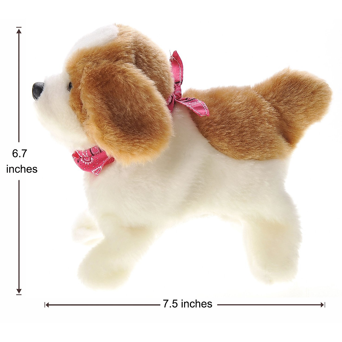 PowerTRC Cute Somersault Little Puppy | Barks, Sits, Walk, and Flips | Pet Toy Dog