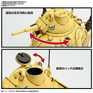 Bandai Hobby - Sand Land - Sand Land Tank 104, Bandai Spirits 1/35 Scale Model Kit