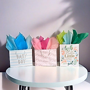 24 Sheets in 24 Colors, 20"*20" Colorful Pack Gift Tissue Paper for Gifts, Birthdays, Holidays, and All Occasions