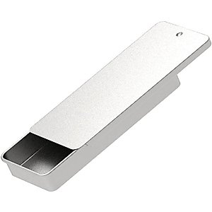 GANPUB Silver Empty Slide Top Rectangular Metal Tin Containers for Candies, Jewelry, Crafts, Pills, Lip Balm, Storage Kit(80x34x10mm) (AMX2X09PYFUS),Craft and Sewing Supplies Storage