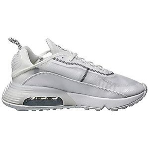 NIKE Women's Stroke Running Shoe, White Black Wolf Grey, 7