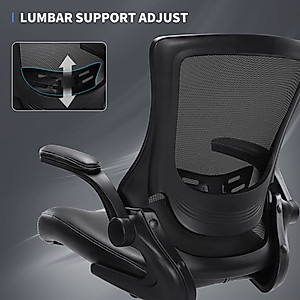 Misolant Drafting Chair, Tall Office Chair for Standing Desk, Standing Desk Chair Office Chair with Adjustable Lumbar Support and Footrest, PU Leather Chair Office Drafting Chair