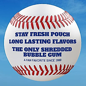 Big League Chew Ground Ball Grape Bubble Gum - Juicy Grape Flavor Explosion | Ideal for Baseball Games, Teams, Concessions, Parties, and Beyond | Pack of 12 Bags (2.12oz Each)