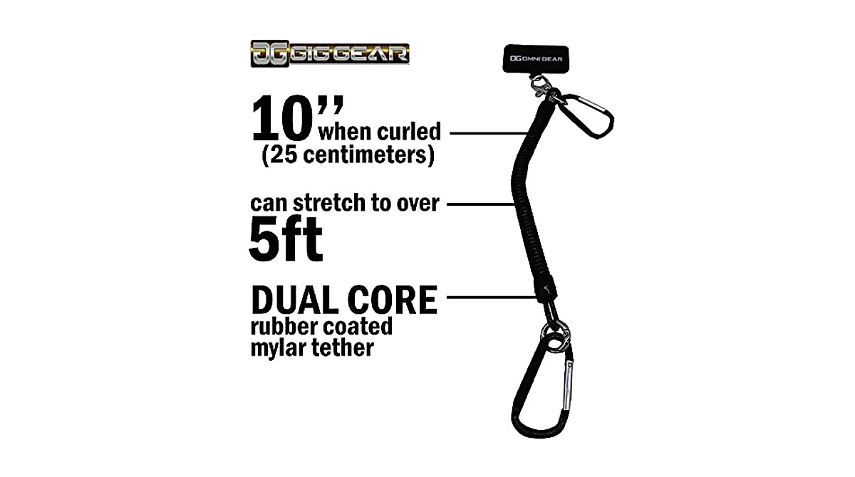 Drop Stop Phone Tether for Drop & Theft Protection | Universal & Secure