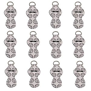Daisy Lane Gift for Team Player Keychain - Set of 12 (Volleyball)