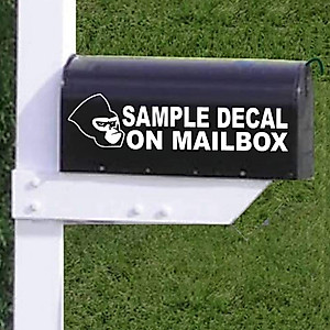 MAILBOX German Shepherd Dog Set of 2 Decals - Add Your CUSTOM ADDRESS & COLOR - Vinyl Decal Sticker D