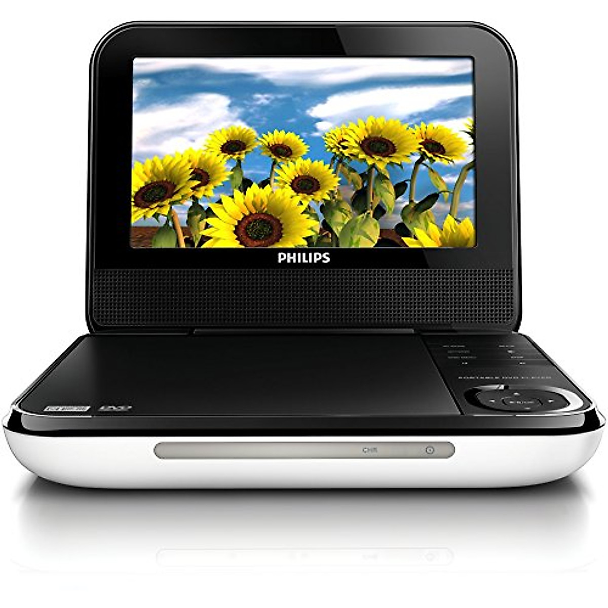 Philips PD700/37 7-Inch LCD Portable DVD Player, White (Discontinued by Manufacturer)