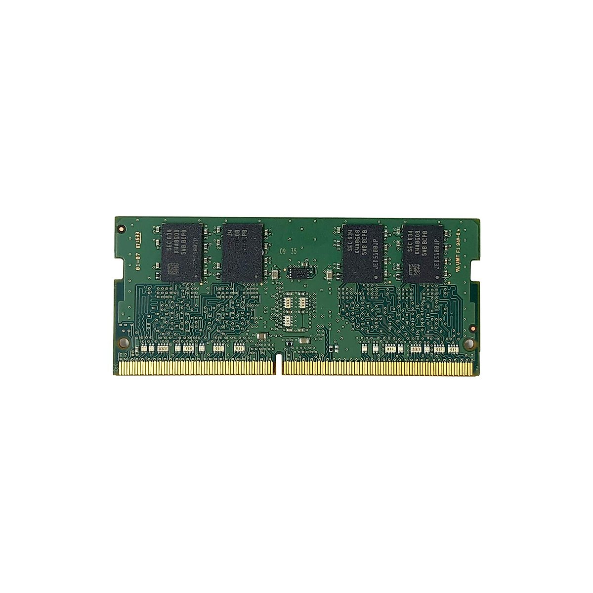 Samsung M471A1K43BB0-CPB 8GB PC4-17000 DDR4-2133MHz Non-ECC Unbuffered CL15 260-Pin SoDimm 1.2V Single Rank Memory Module - OEM