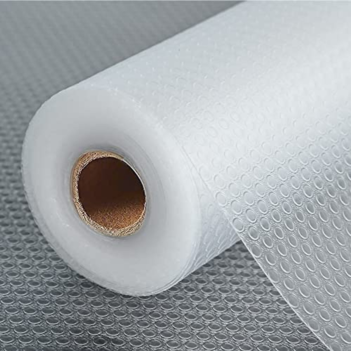 HOMEK Shelf Liner Kitchen Cabinet Liner for Shelves, Non Adhesive Drawer Liner for Kitchen, Non Slip Refrigerator Liners Waterproof Kitchen Cupboard Liner Protects Against Spills (12 Inches x 20 FT)