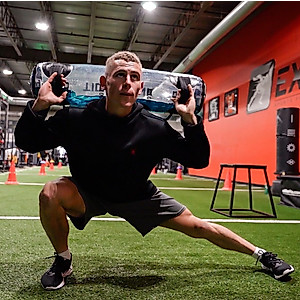 Tidal Tank Classic - Aqua Bag with Water, Sandbag Weighted Workout Equipment for Strength Training Adjustable Weights for Core Stability, Free App for Full Body Workout - up to 49 lb