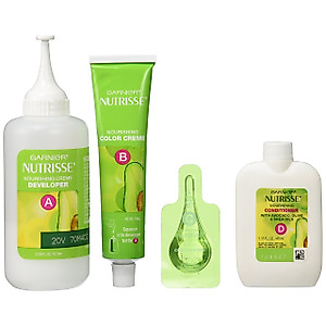 Garnier Nutrisse Nourishing Color Creme, 30 Darkest Brown