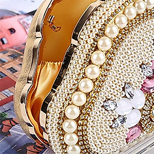 MXIAOXIA Beaded Women Day Clutch Acrylic Handmade Style Party Wedding Evening Bags Dress Crystal Girl Purse