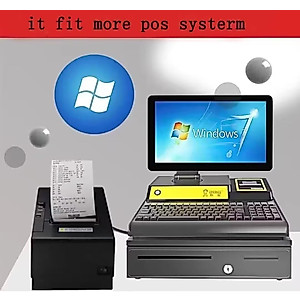 pos kithcen printer,Bluetooth Ethernet/LAN 80mm Restaurant Auto cutter wireless android thermal receipt bill ticket printer,NOT for ios/ipad/MAC/Doordash/Square/Uber(Bluetooth+LAN/Ethernet+USB)