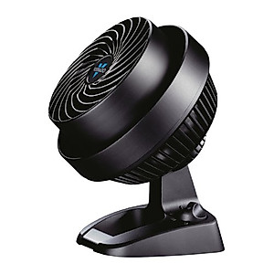 Vornado 723 Full-Size Whole Room Air Circulator Fan & 530 Compact Whole Room Air Circulator Fan, Black