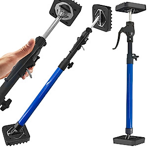 Merchy Hero 2Pcs Set Multifunctional Extension Pole Third Hand Tool with Adjustable Length Non-Slip Pads and Comfortable Foam Grip Rotating Head Supports Up to 66lbs